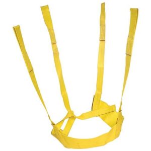 a.m. leonard nylon self-adjusting tree tote plant lift sling – 20-36 inches, yellow