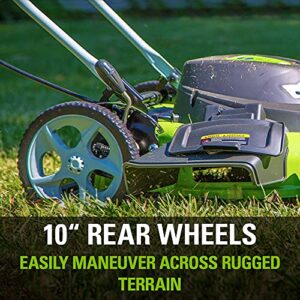 Greenworks 12 Amp 20-Inch 3-in-1Electric Corded Lawn Mower, 25022