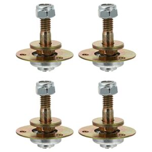 doitool 4pcs rocking chair hardware rocking chair bearing connecting pieces furniture accessories furniture connecting fittings m8x45mm