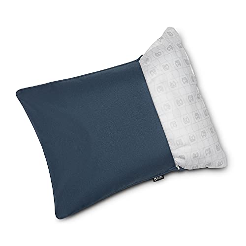 Classic Accessories 56-475-01FadeSafe15501-2PK Montlake FadeSafe Indoor/Outdoor, 20 x 20 x 8 Inch, 2 Pack, Heather Indigo Outdoor Throw Pillows