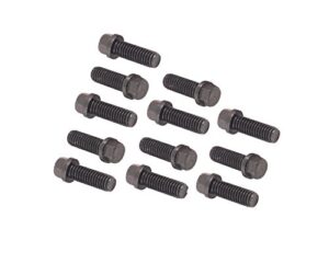 mr. gasket header bolts,3/8-16x1, black