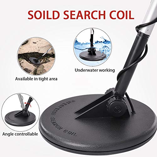 Wedigout Metal Detector MD-4030 Pro Edition Hobby Explorer Waterproof Search Coil with Shovel