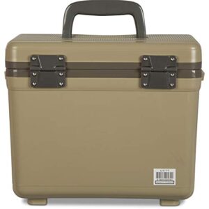 Engel UC7 7.5qt Leak-Proof, Air Tight, Drybox Cooler and Small Hard Shell Lunchbox for Men and Women in Tan