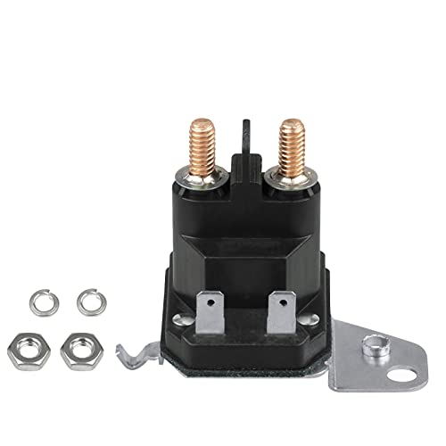 725-06153A Solenoid Compatible with Cub Cadet XT1 Lawn Mower - Starter Solenoid 12V Fit for MTD Troy Bilt Cub Cadet XT1 XT2 ZT1 RZT Tractor and Craftsman Zero Turn Ride Mower, Replace 725-06153