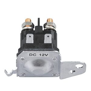 725-06153A Solenoid Compatible with Cub Cadet XT1 Lawn Mower - Starter Solenoid 12V Fit for MTD Troy Bilt Cub Cadet XT1 XT2 ZT1 RZT Tractor and Craftsman Zero Turn Ride Mower, Replace 725-06153