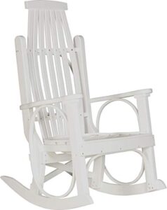 luxcraft grandpa’s rocker – set of 2 – ships fully assembled (white)