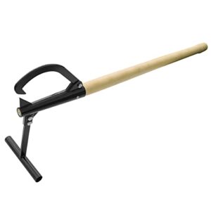 1940 earth worth | timberjack | log lifter | wood handle | 48 inches black