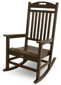 trex outdoor furniture by polywood txr100vl yacht club rocking chair rocker, vintage lantern