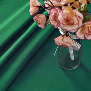 KAIPHO Green Rectangle Tablecloth Waterproof Stain Resistant Wrinkle Free Table Cloth 210GSM Polyester Wipeable Table Cover for Party, Banquet, Indoor and Outdoor - Rectangular/Oblong, 60 x 84 inch