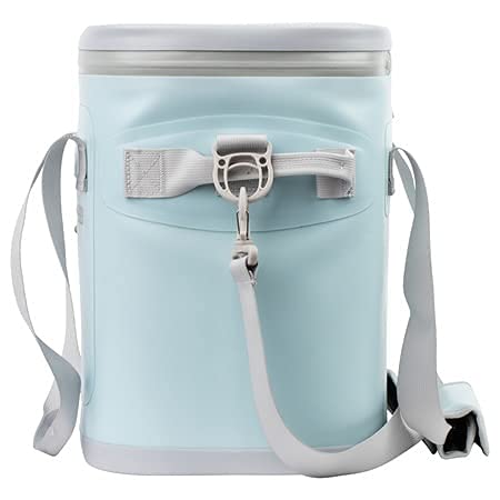 RTIC Soft Cooler 20 Insulated Bag, Sky Blue, Leak Proof Zipper, Portable Ice Chest Cooler for Travel, Lunch, Work, Cars, Picnics, Beaches & Trips