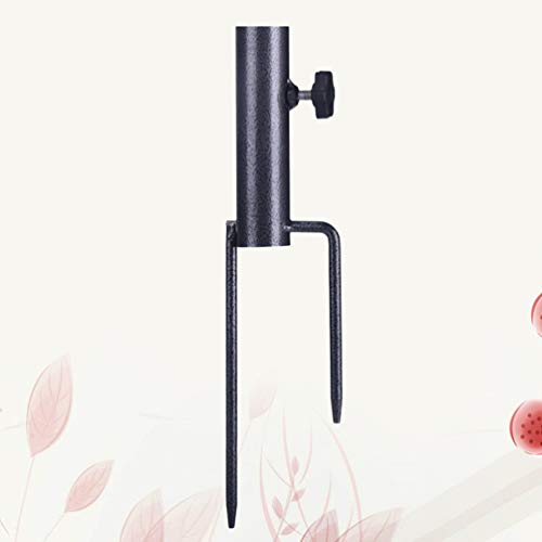 BESPORTBLE Umbrella Sand Anchor Beach Umbrella Anchor Ground Grass Auger Holder Stands with Forks Umbrella Spike