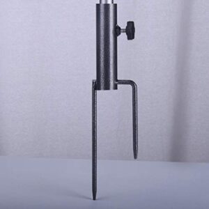 BESPORTBLE Umbrella Sand Anchor Beach Umbrella Anchor Ground Grass Auger Holder Stands with Forks Umbrella Spike