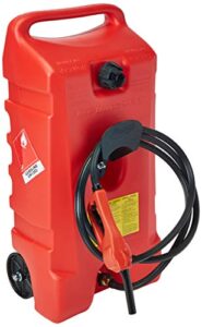 scepter usa 6792 duramax 14 gallon flo-n-go fuel caddy, red