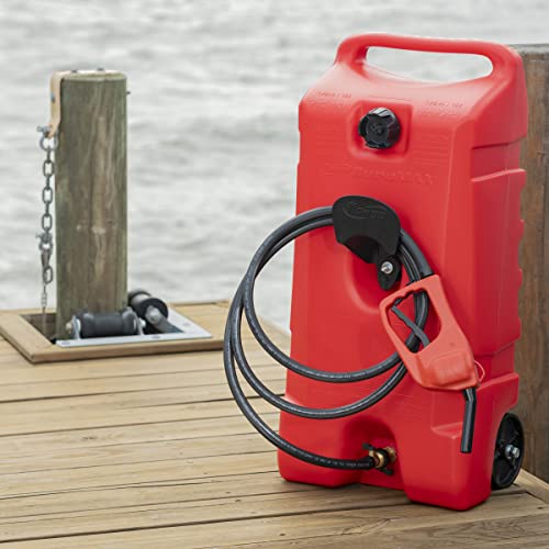 Scepter USA 6792 Duramax 14 Gallon Flo-N-Go Fuel Caddy, Red