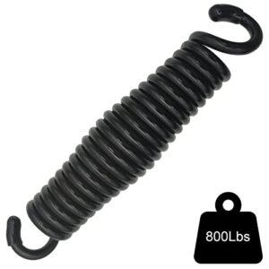 blascool porch swing springs heavy duty – 750lbs black hammock chair spring,hanger ceiling mount spring(one piece 750lbs)