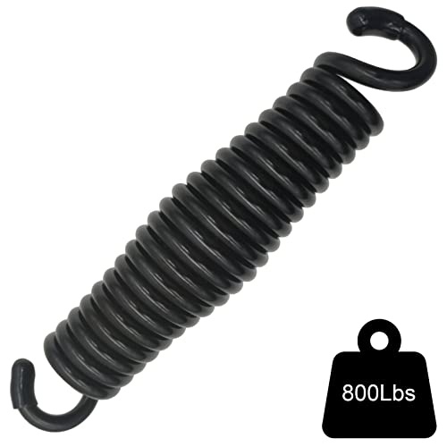 BLASCOOL Porch Swing Springs Heavy Duty - 750Lbs Black Hammock Chair Spring,Hanger Ceiling Mount Spring(One Piece 750Lbs)