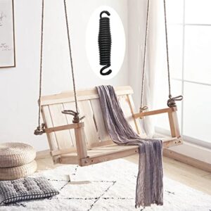 BLASCOOL Porch Swing Springs Heavy Duty - 750Lbs Black Hammock Chair Spring,Hanger Ceiling Mount Spring(One Piece 750Lbs)