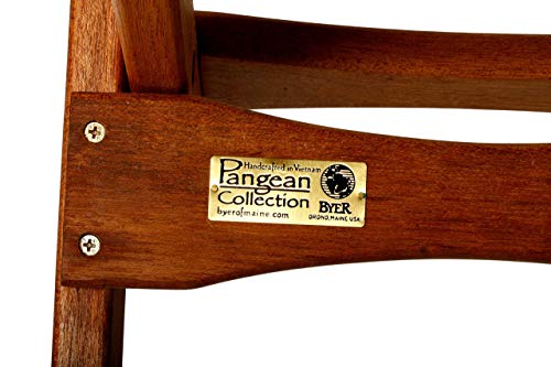 BYER OF MAINE, Pangean Tailgate Bundle, Small Table and Glider Chair, Natural