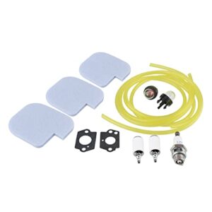 cancanle air filter fuel rebuild kit for poulan p3314 p3416 p3816 p4018 pp3416 pp3516 pp3816 pp4018 ppb3416 ppb4018 ppb4218 s1970 gas chainsaw