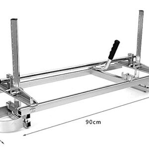 Carmyra Portable Chainsaw Mill 36 Inches Planking Milling Bar Size 14 Inches to 36 Inches