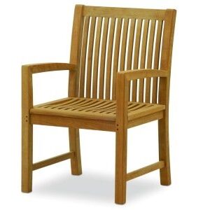 Atlanta Teak Furniture - Teak Arm Chair - Extra Wide