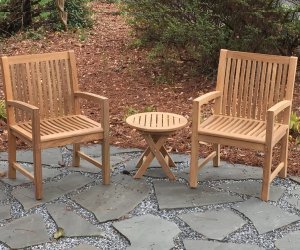 Atlanta Teak Furniture - Teak Arm Chair - Extra Wide