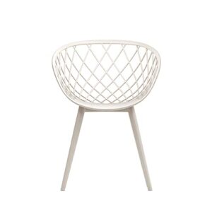 Jamesdar Kurv Set of 2 Chairs, White