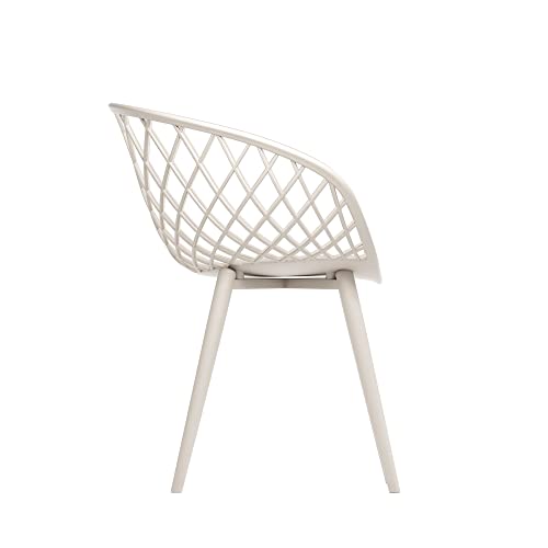 Jamesdar Kurv Set of 2 Chairs, White