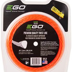 EGO Power+ AL2450S 0.095" Premium Quality Twist Line for EGO 15-Inch String Trimmer, black