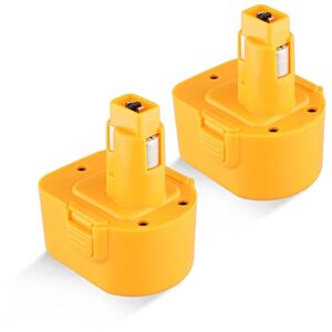 ceenr 2 pack 12v 4.0ah dc9071 battery replacement for dewalt 12v xrp battery ni-mh dw9071 dc9072 de9037 de9071 de9072 de9074 de9075 compatible with dewalt 12 volt tools