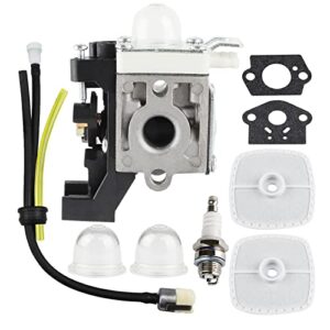 ferilter srm 225 carburetor for echo gt225 gt225i gt225l pas225 pe225 ppf225 shc225 srm225u srm225 rb-k93 trimmer premium weed eater edger carb with tune up kit