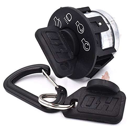 HD Switch Ignition Switch Replaces Gravely Ariens 01588300 15883 for ZT XL Mini ZT Zoom 34 42 50 1434 1534 1540 1634 1640 1740 1744 1840 1842 1844 1944 2040 2044 2048 Includes 2 Key & Free Carabiner