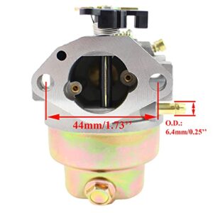 EA190V Carburetor for Subaru Robin EA190V EA175V EV190A Fits Honda XR2750 Troy-Bilt TB130 020344 Husqvarna 7021P HU800H HU700L Lawn Mower Replaces 16100-Z1A-801 802