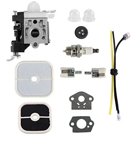 Carburetor with Fuel Line Kit Echo Trimmer, for Zama RB-K85 Echo PB-265L PB-251 PB-265LN PB250LN ES250 PB-250 PB-250LN ES-250 Blower A021001350 A021001351 A021001352 K90 K106