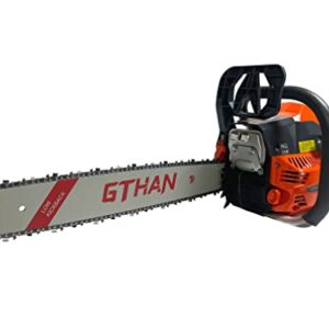 Gas Chainsaw 60cc 2-Cycle Gasoline Powered Chainsaws 20-Inch Professional Power Chain Saws For Forest Cutting Trees, Wood, Garden and Farm Use