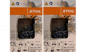 stihl 3610 005 0055 pack of 2 chainsaw chains