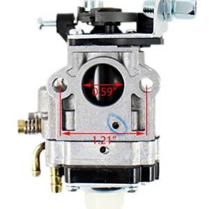 T242 Carburetor for Shindaiwa T242X EB802 EB854 EB802RT EB630 EB633RT Echo PB-755ST PB-755SH PB-650 PB-770 PB-755T PB-750H Earthquake MC43 MC43E Huskee MC43ETSC