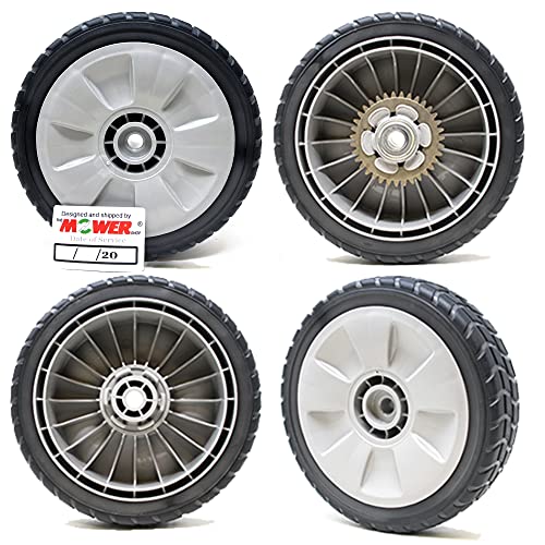 The Mower Shop HRR216 Wheel Set (Includes set of rear 42710-VE2-M02ZE and set of front 44710-VL0-L02ZB)