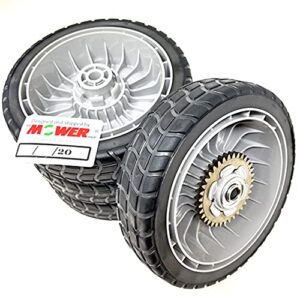 The Mower Shop HRR216 Wheel Set (Includes set of rear 42710-VE2-M02ZE and set of front 44710-VL0-L02ZB)