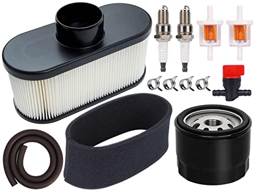 HOODELL FR691V Tune Up Kit for Kawasaki FR651V FR730V FS481V FS541V FS600V FS730V Engine Lawn Mower Tractor, Replace 49065-7007 Oil Filter 11013-7047 Air Filter