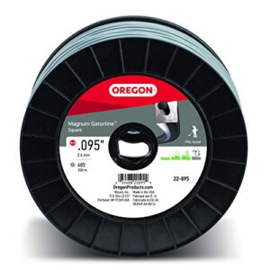 oregon 22-895 magnum gatorline square trimmer line .095-inch by 685-foot