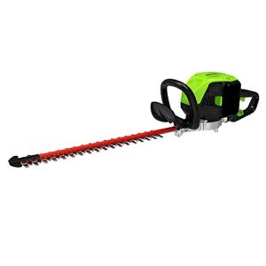 greenworks pro 80v 26″ cordless hedge trimmer, tool only