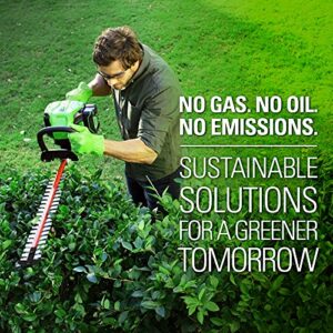 Greenworks Pro 80V 26" Cordless Hedge Trimmer, Tool Only