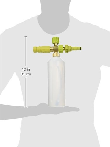 Sun Joe SPX-FC34 34-Ounce Snow Foam Cannon for SPX Series Electric Pressure Washers, w/Transfer Adapter