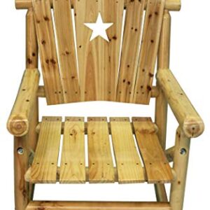 Leigh Country TX 95101 Aspen Single Rocker W/Star