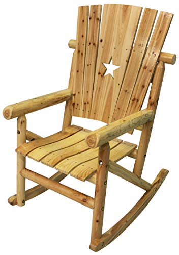 Leigh Country TX 95101 Aspen Single Rocker W/Star