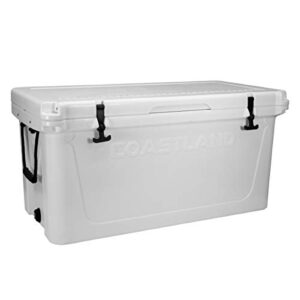 Coastland Delta Series Rotomolded Coolers, Premium Everyday Use Insulated Cooler, Ice Chest Available in 25-Quart, 45-Quart, 65-Quart and 125-Quart Capacity