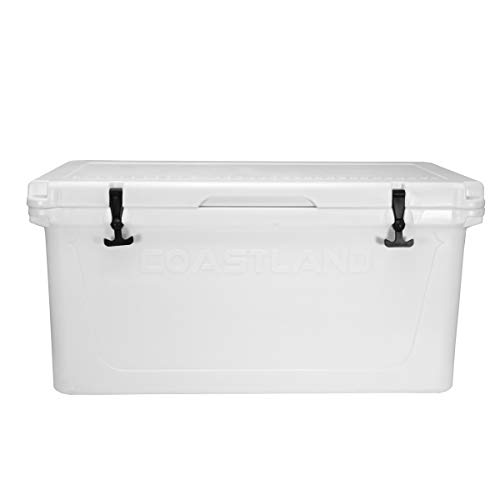 Coastland Delta Series Rotomolded Coolers, Premium Everyday Use Insulated Cooler, Ice Chest Available in 25-Quart, 45-Quart, 65-Quart and 125-Quart Capacity