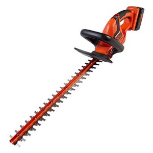 black+decker 40v max hedge trimmer, 22in (lht2240c)