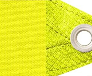 Coolaroo 434496 Party Shade Sail, 9'10" Triangle, Yellow